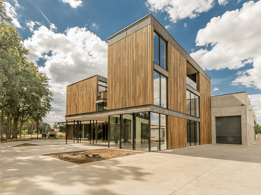 Veelzijdig gevel- & bouwsysteem voor gevels, plafonds, wanden, daken ...